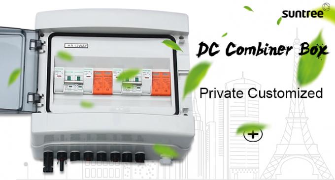 SUNTREE PV Solar Panel 4 Strings DC Combiner Box